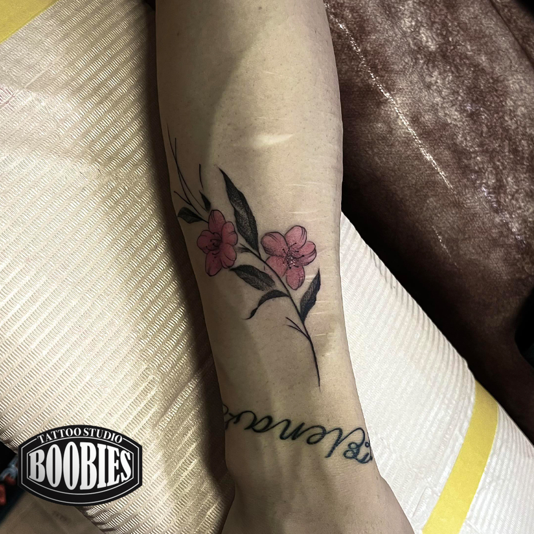 cherry blossom | 名古屋大須のタトゥースタジオ【 BOOBIES TATTOO NAGOYA
